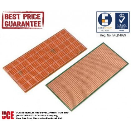 FR1 14.5 x 6.5CM STRIPBOARD VEROBOARD PROTOTYPE PCB BOARD